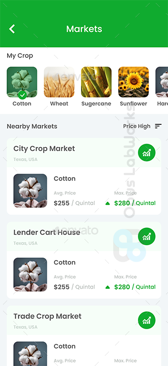 Farmer Agriculture App UI Kit | Agri eCommerce App UI | Agro Market & Services UI | Shop Online ...